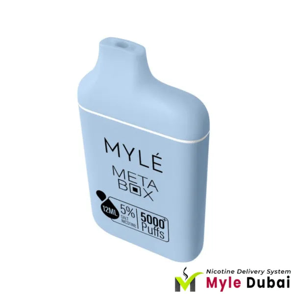 Myle Meta Box Blueberry Lemon Disposable Device 5000 Puffs with Free ...