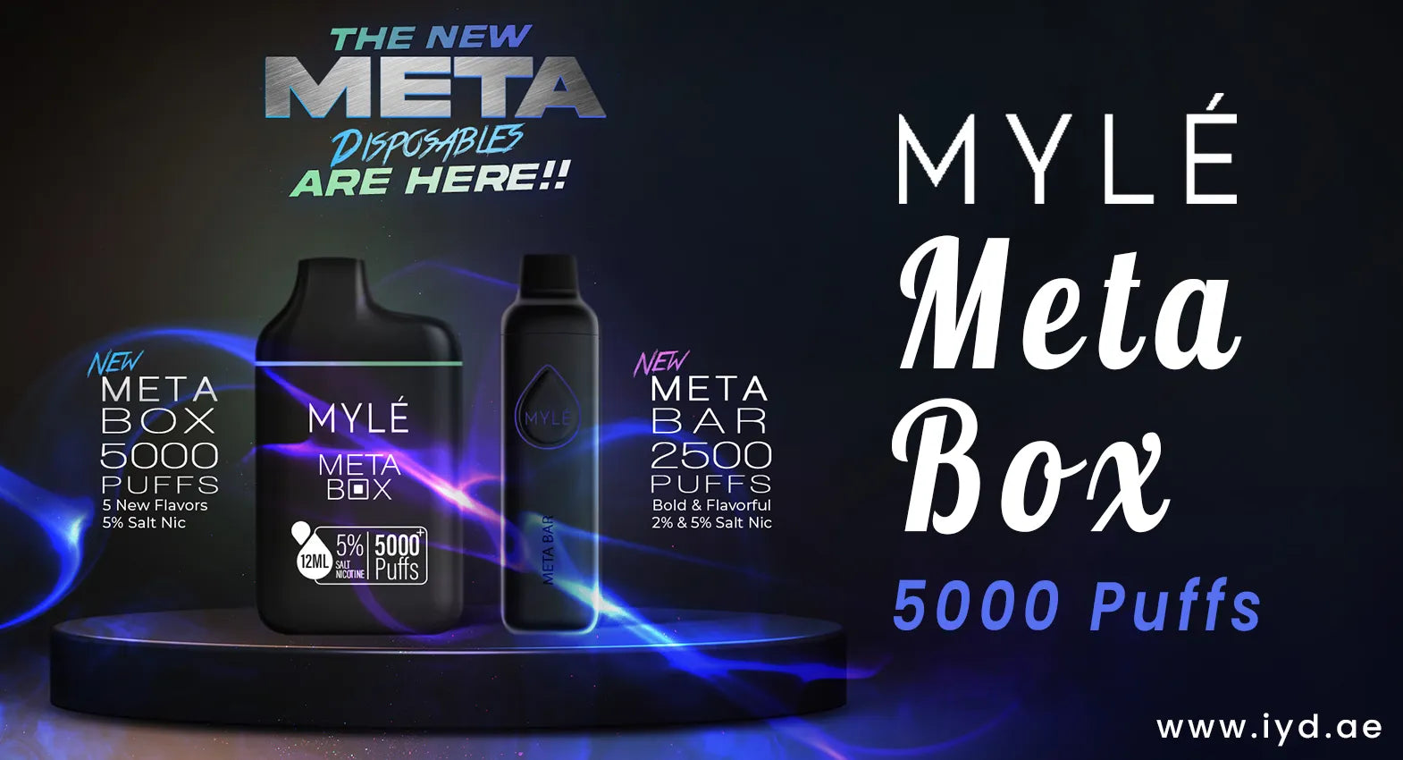 #1 Trusted Myle Vape Dubai, UAE | IYD.AE