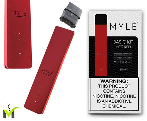 Myle V4 Hot Red Device with Free Delivery